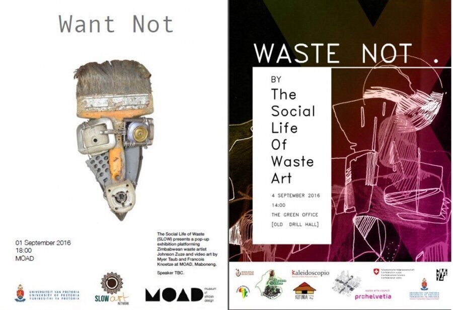 SLOWart Network presents ‘Want Not’, and ‘Waste Not’: two waste-art ...